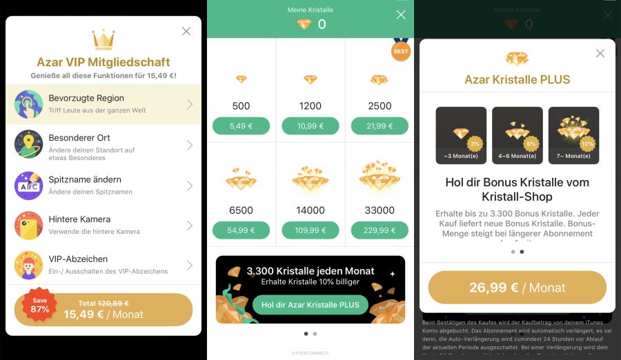 Azar Test Mai 2026 - Flirten per Videochat - ZU-ZWEIT.ch